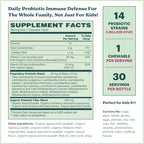 30 tablets of kids immune defense