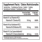 30 tablets of vitamin b complex