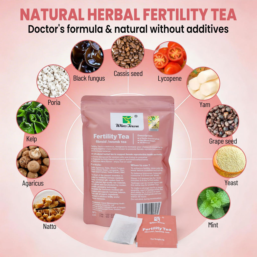 30 tea bags for reproductive health