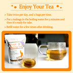 30 teabags of herbal relief