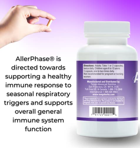 30 vegetarian capsules for allergy relief