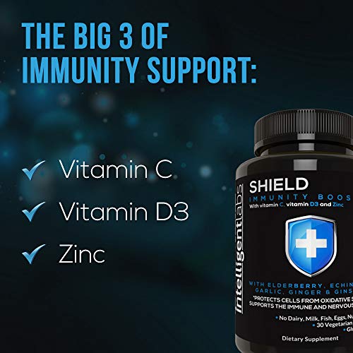 30 vegetarian capsules for immune health