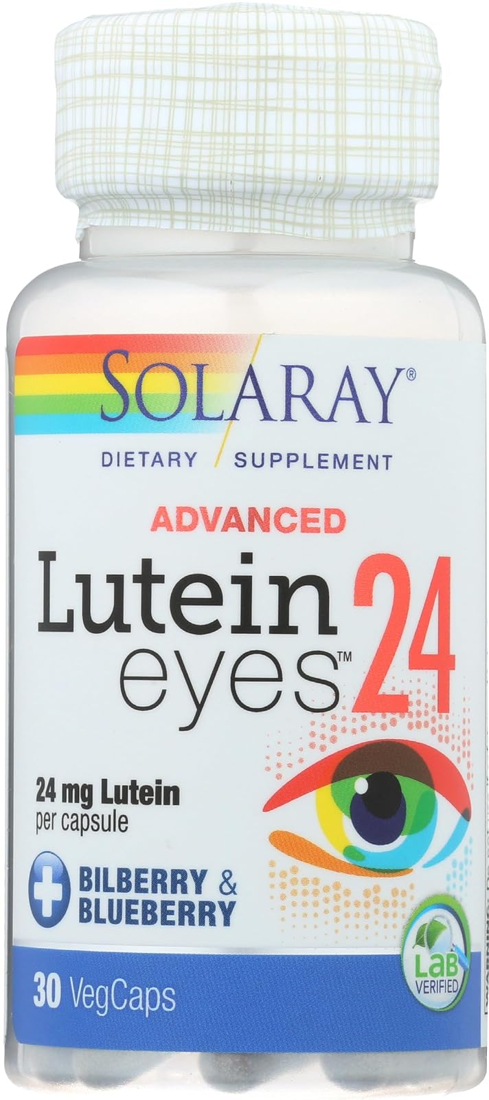 30 vegetarian capsules of lutein