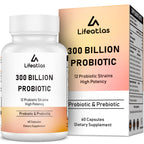 300 billion CFU probiotics for gut health