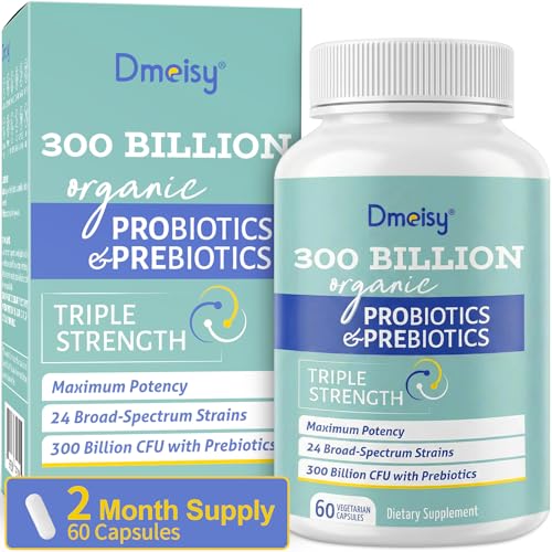 300 billion CFU probiotics for gut health
