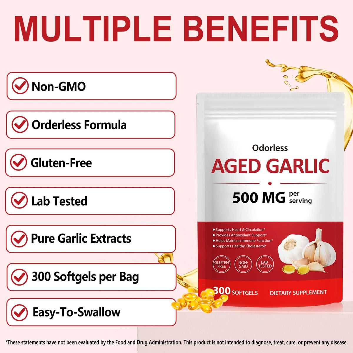 300 capsules for daily health