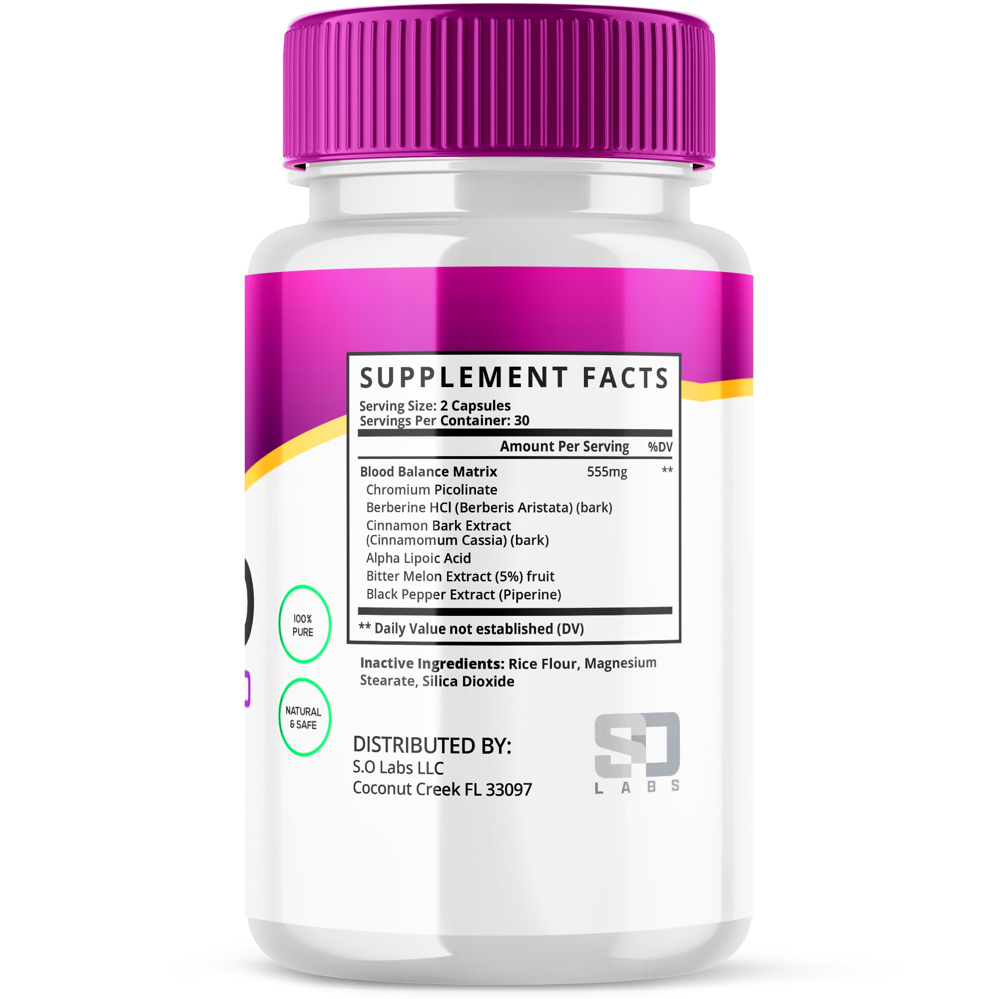 300 capsules of essential nutrients