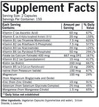 300 capsules of Kirkman Nu-Thera formula