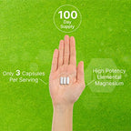 300 capsules of magnesium for daily health