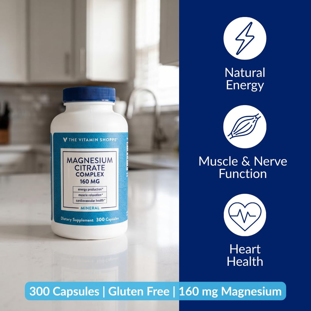 300 capsules of magnesium supplement