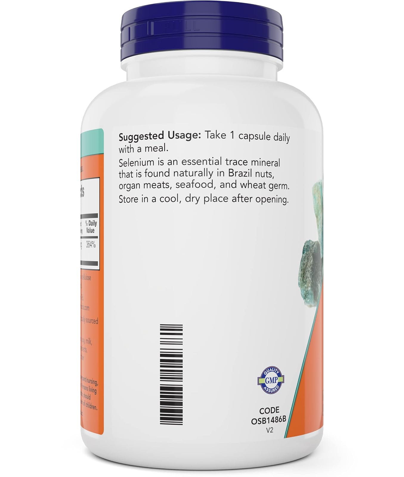 300 capsules of selenium for immunity