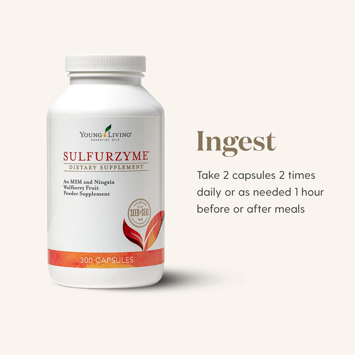 300 capsules of Young Living MSM