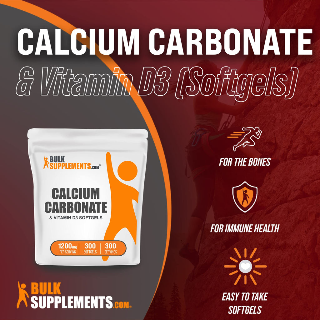 300 count calcium softgels for daily use