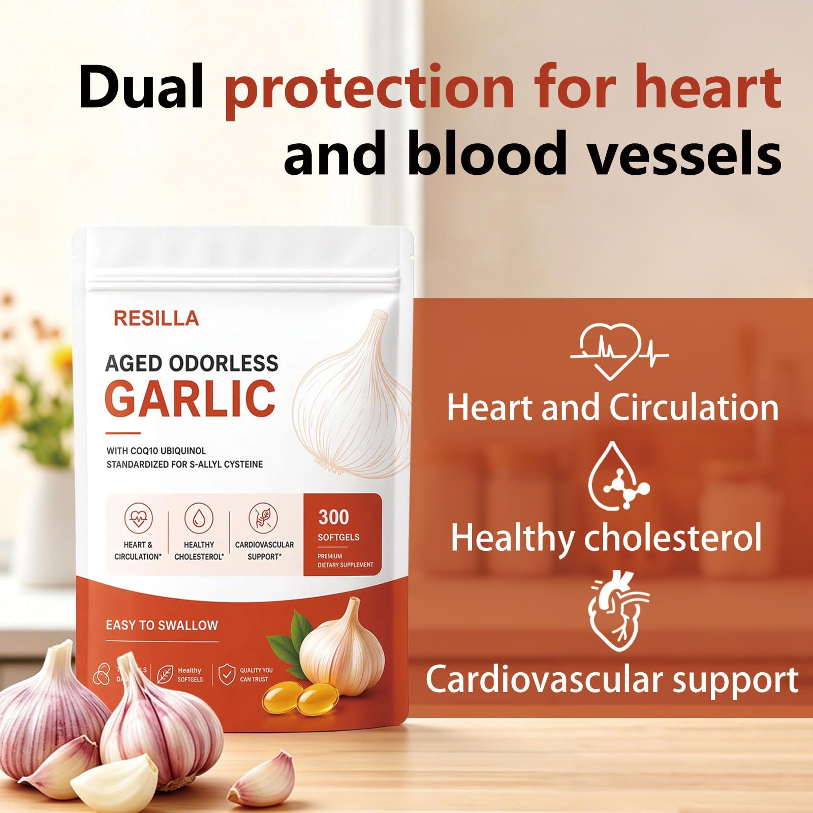 300 count garlic supplement