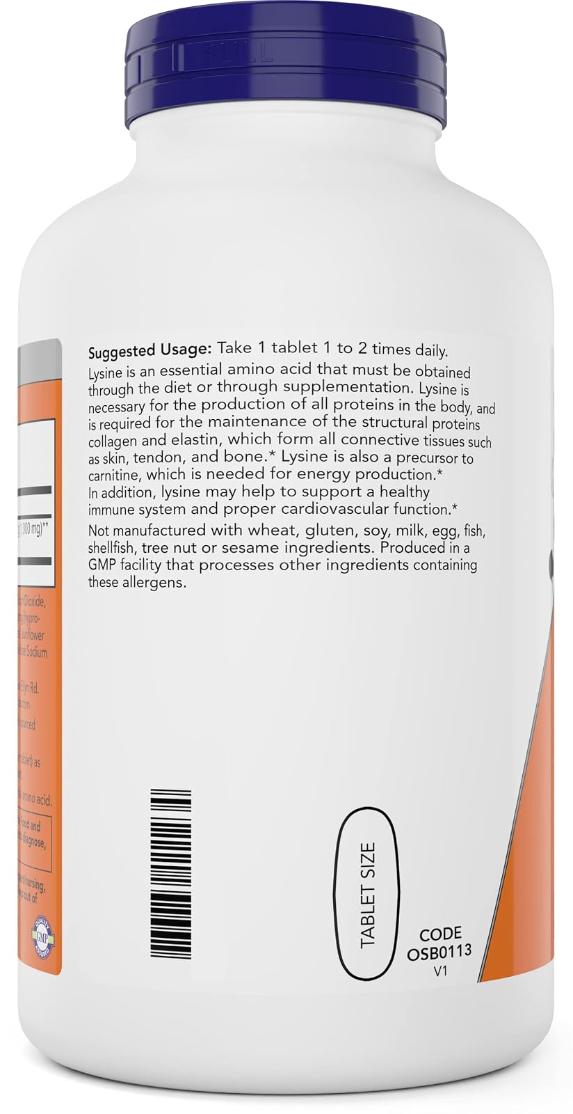 300 count l-lysine for daily use