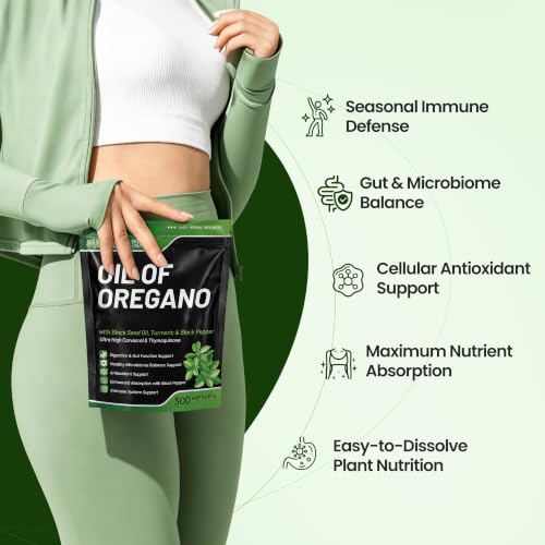 300 count oregano oil for daily use