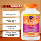 300 count psyllium husk capsules
