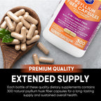300 count psyllium husk for convenience