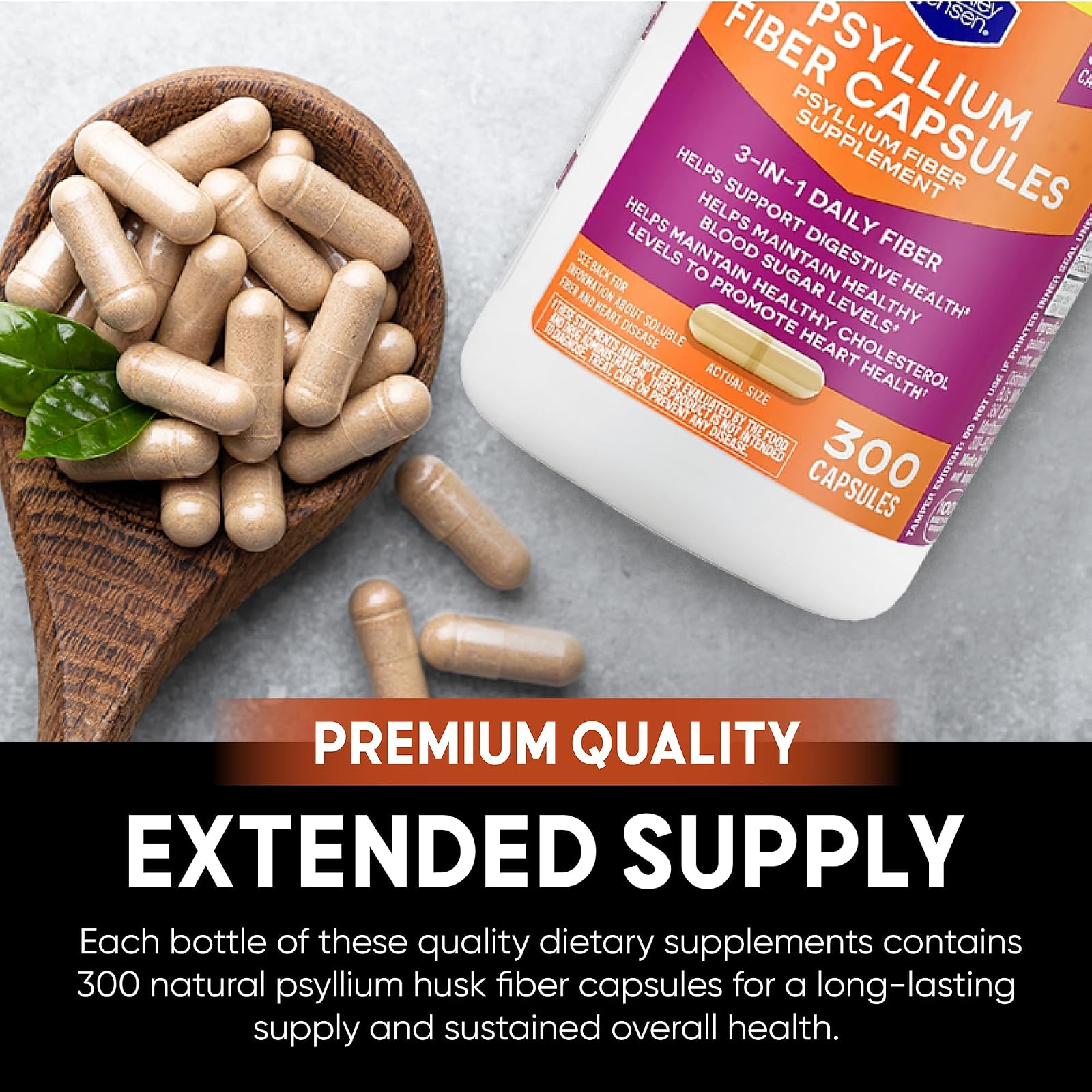 300 count psyllium husk for convenience