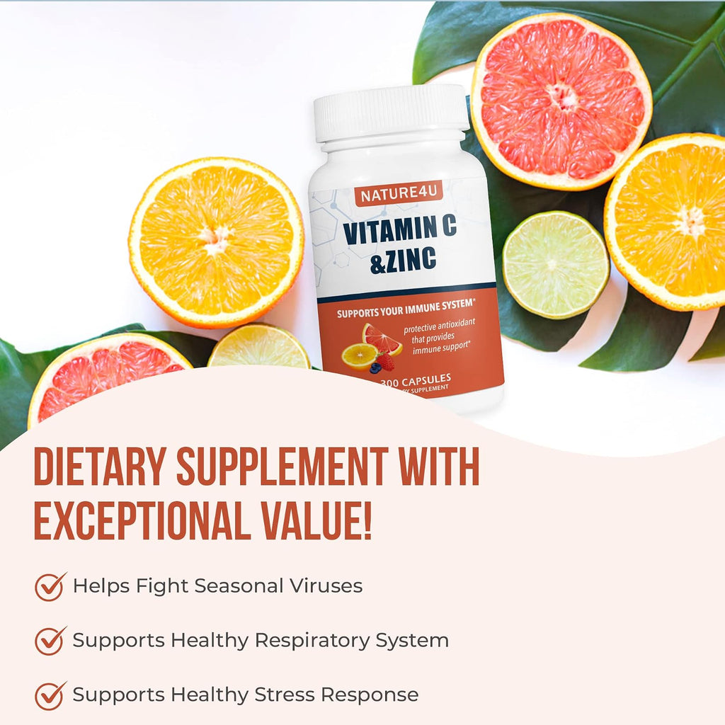 300 count vitamin c capsules