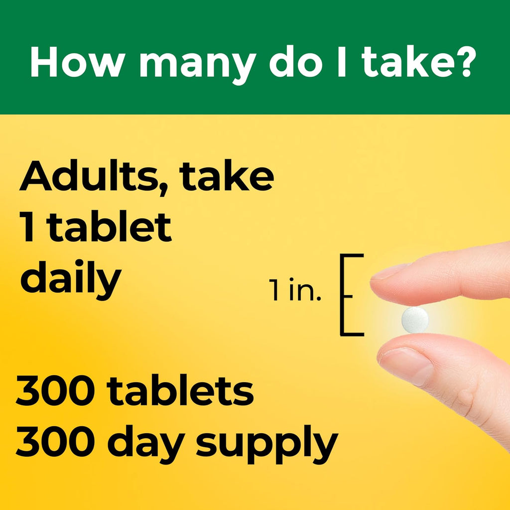 300 count Vitamin D3 tablets