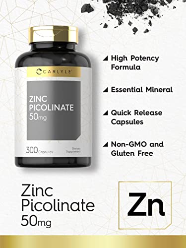 300 count zinc supplement bottle