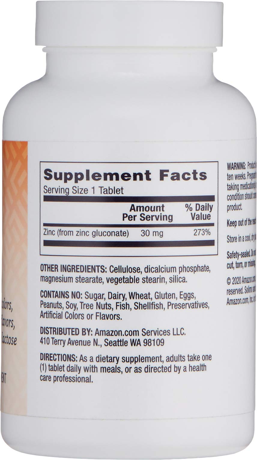 300 count zinc vitamin for long-lasting supply