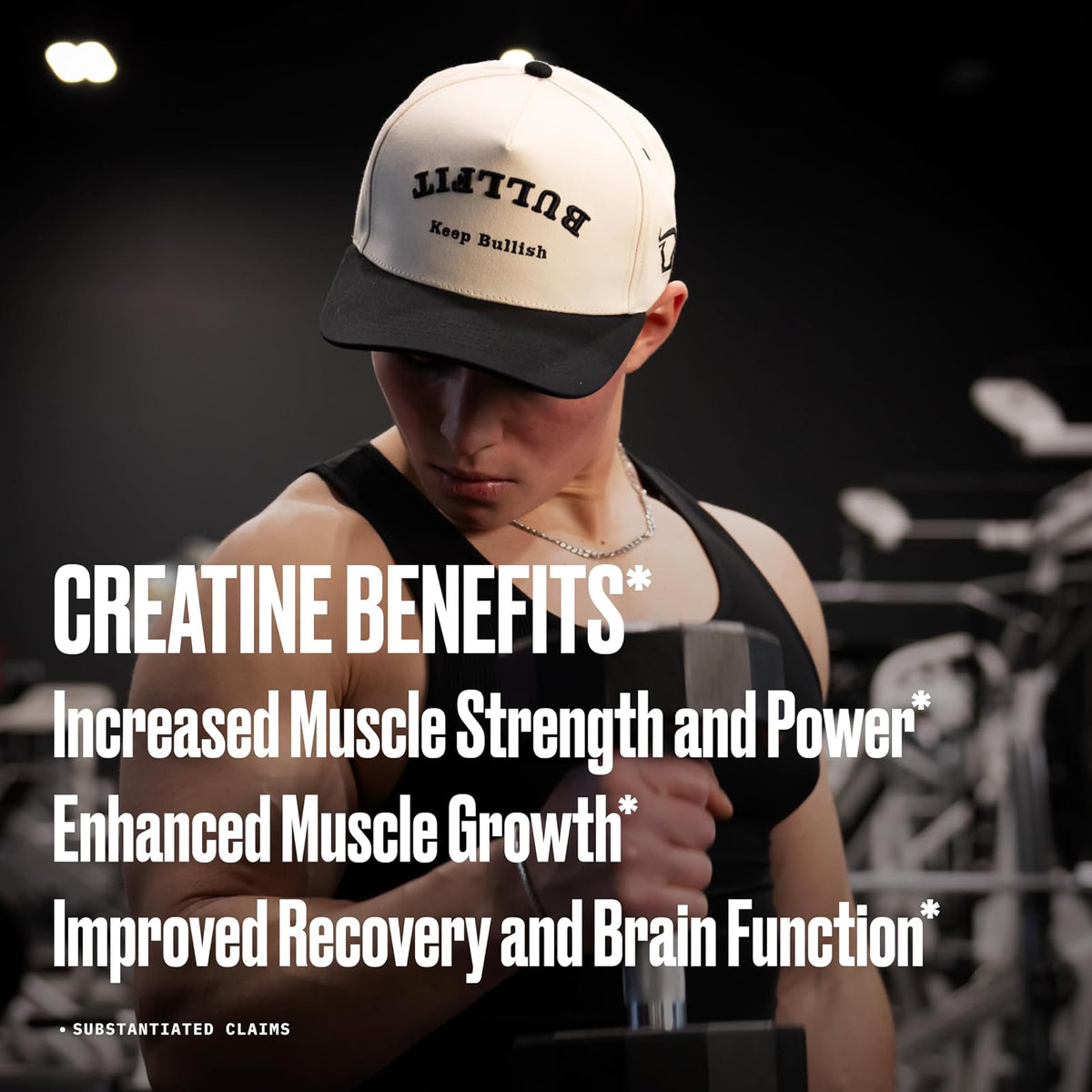 300 g BULLFIT creatine supplement