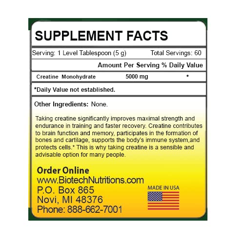 300 g creatine for enhanced performance