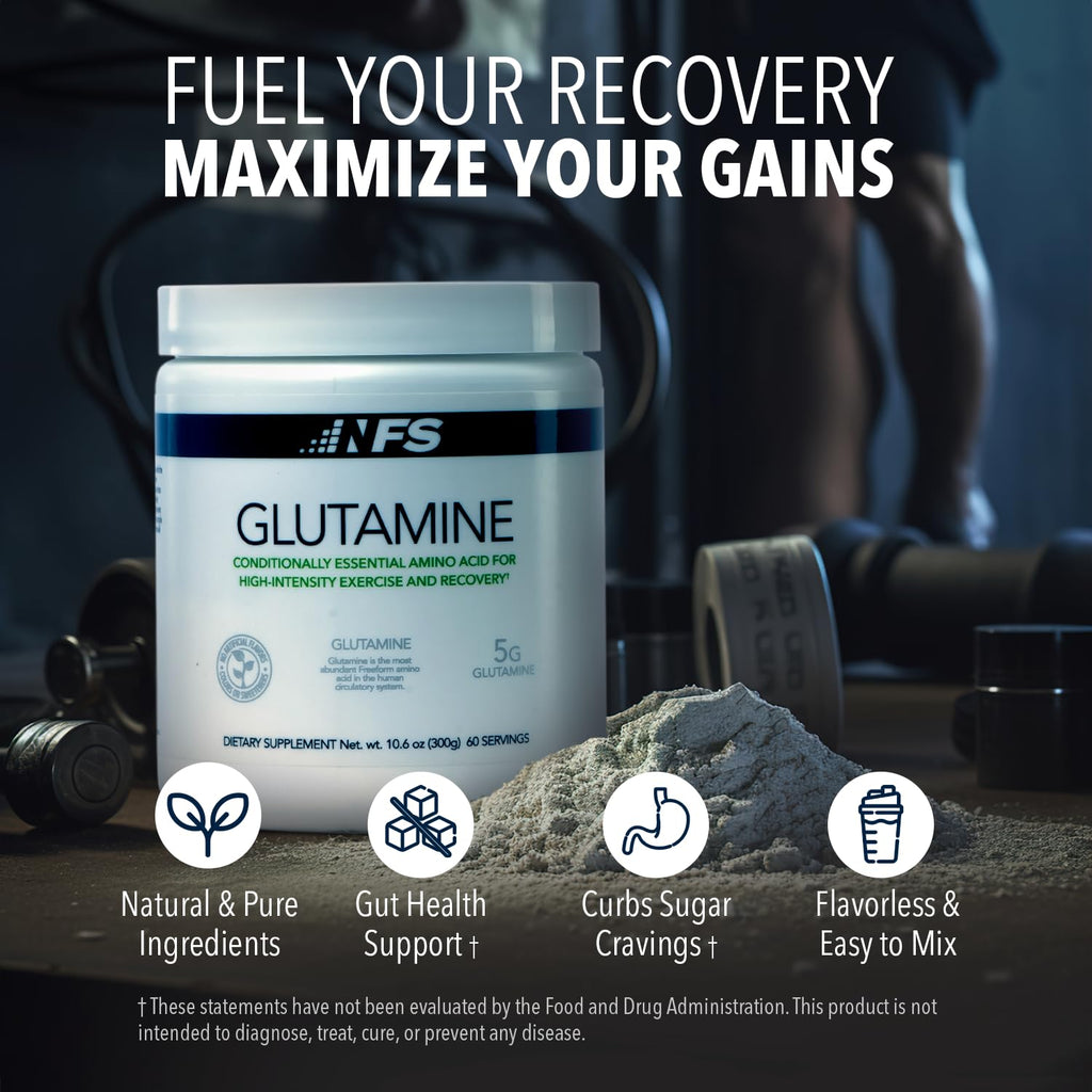 300 g glutamine powder for muscle support