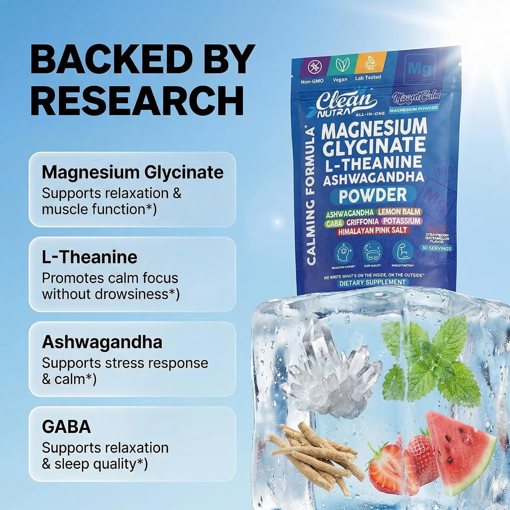 300 g magnesium glycinate supplement