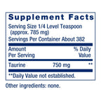 300 grams taurine for energy