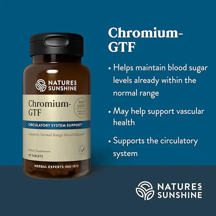 300 mcg chromium for blood sugar support