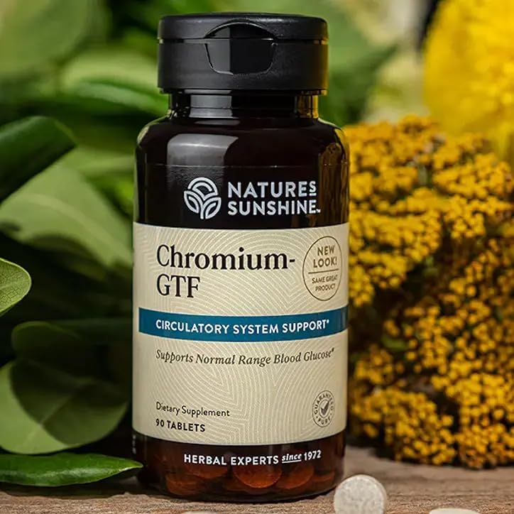 300 mcg chromium tablets for health