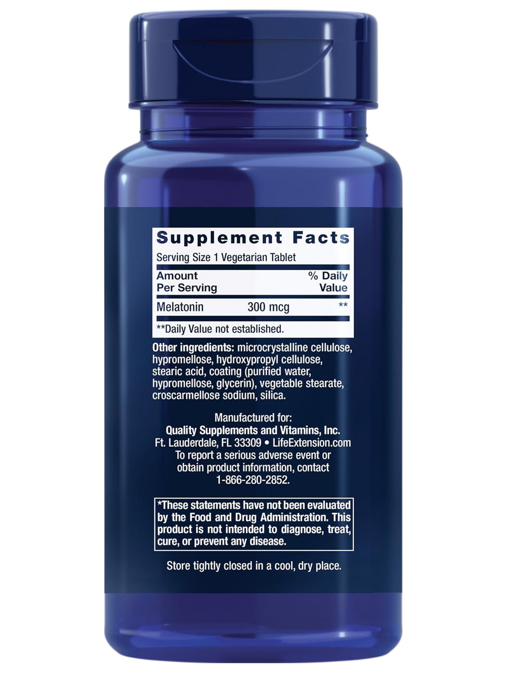 300 mcg melatonin tablets for relaxation