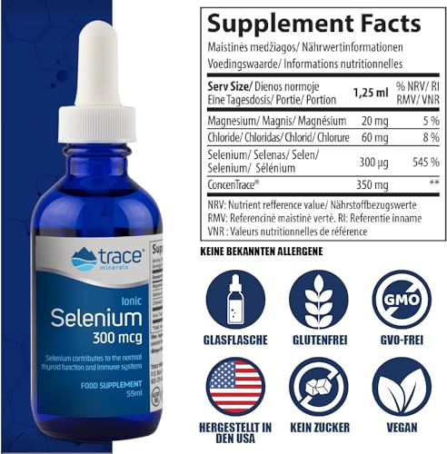 300 mcg selenium for immune support