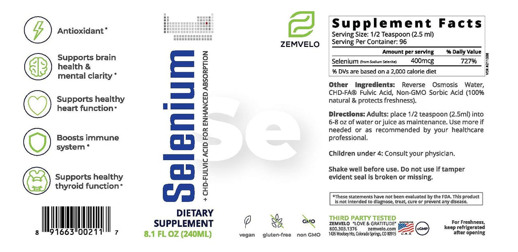 300 mcg selenium for immunity