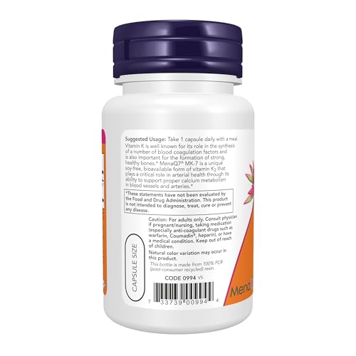 300 mcg vitamin K2 vegetarian capsules