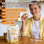 300 mg aged garlic extract capsules