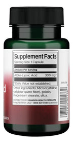 300 mg alpha lipoic acid supplement