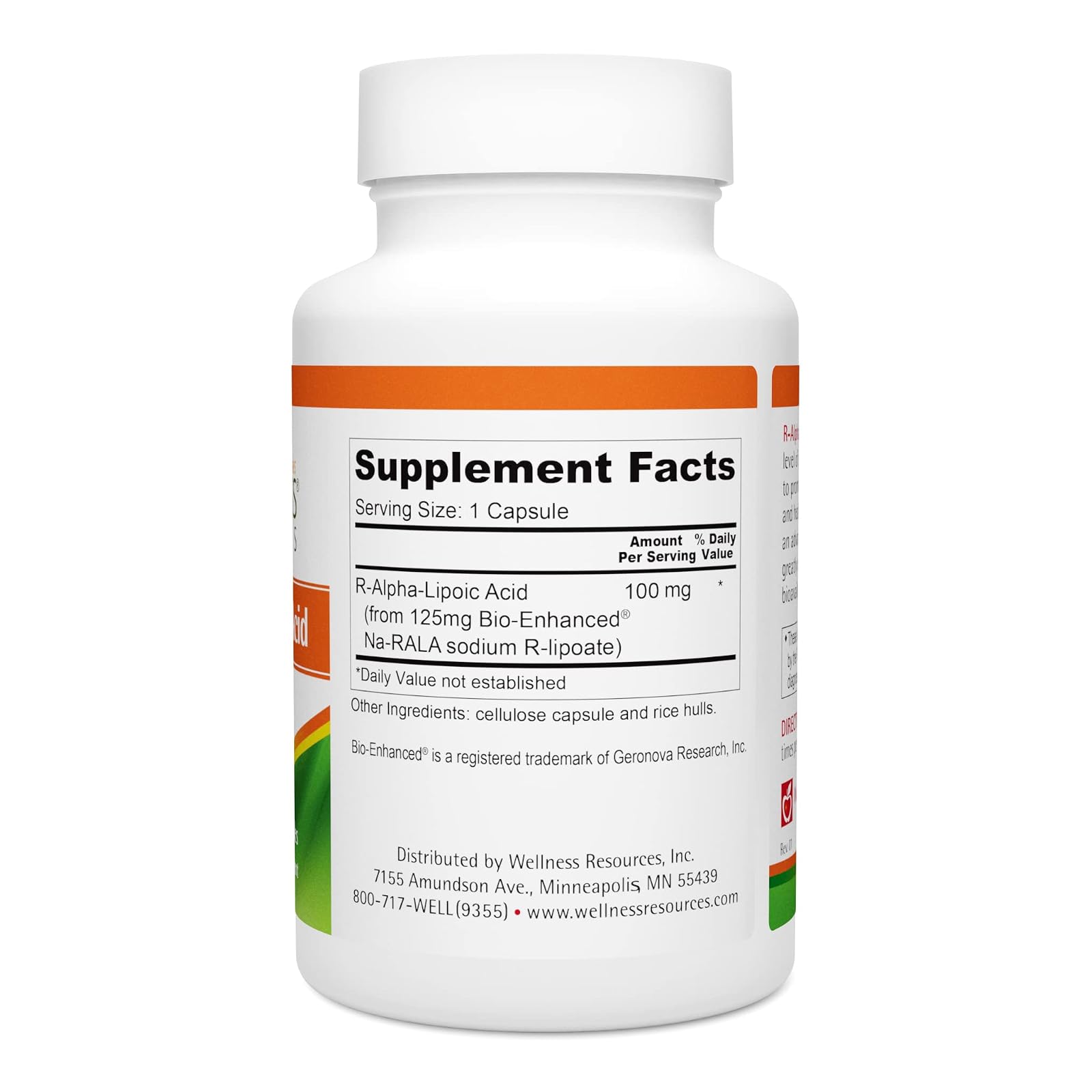 300 mg Alpha Lipoic Acid supplement