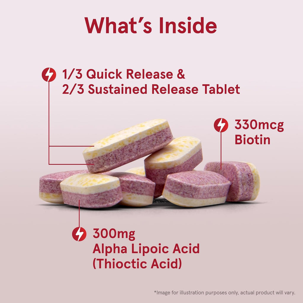 300 mg alpha lipoic acid supplement