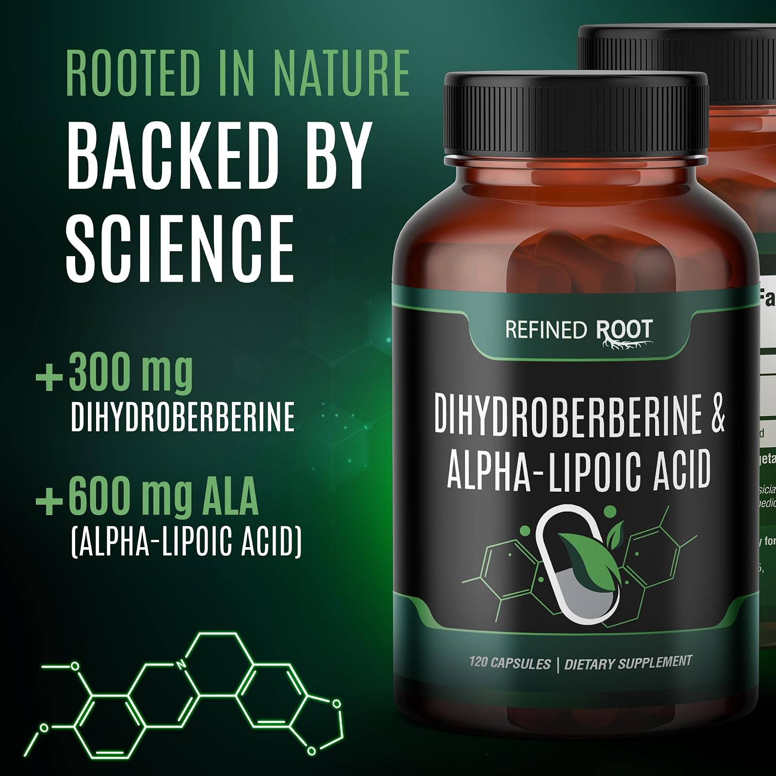 300 mg alpha lipoic acid supplement