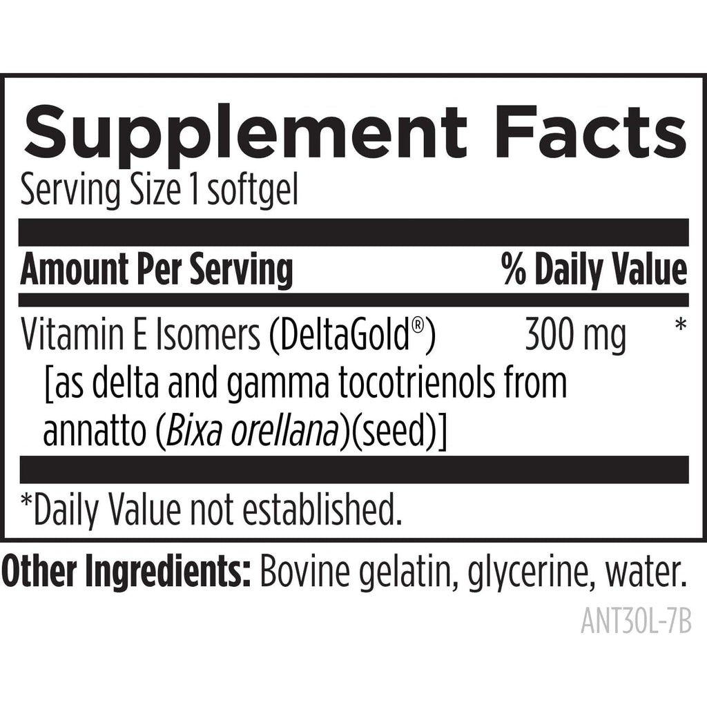 300 mg Annatto-E vitamin e softgels