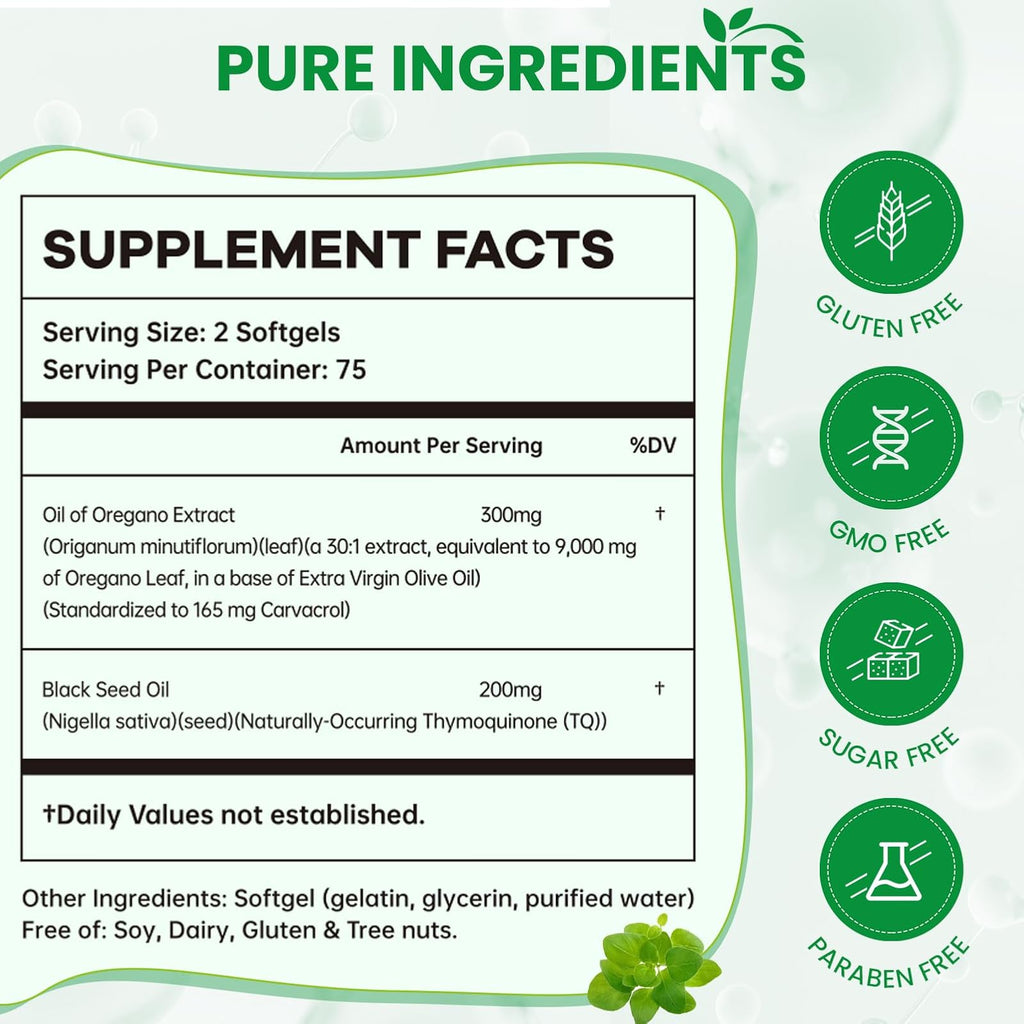 300 mg black seed oil dosage