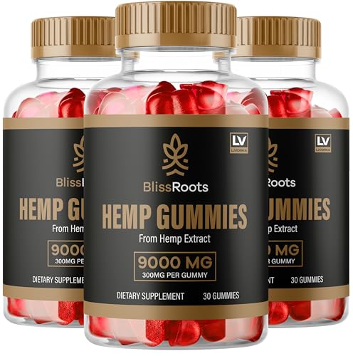 300 mg Bliss Roots gummies pack