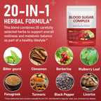 300 mg Blood Sugar Complex supplement