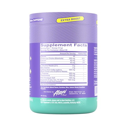 300 mg caffeine pre-workout boost