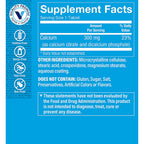 300 mg calcium citrate tablets for daily health