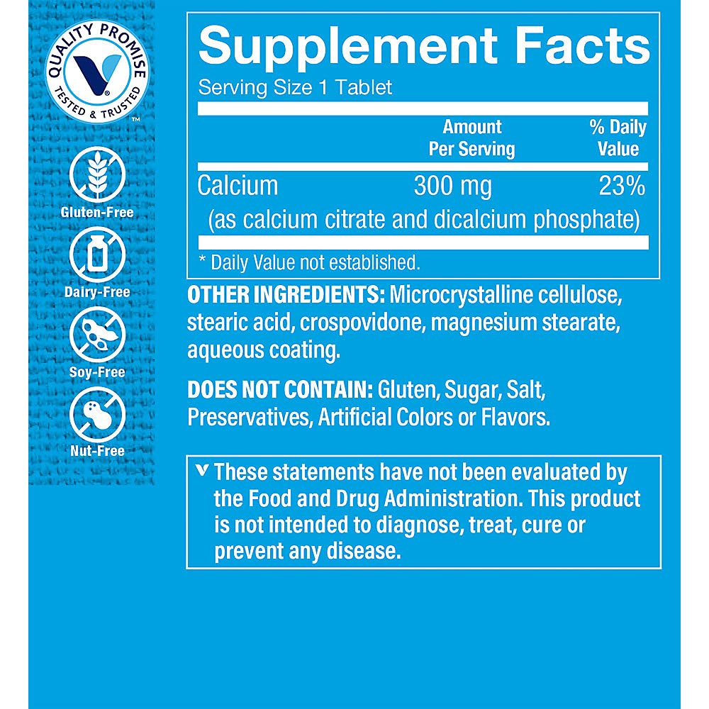 300 mg calcium citrate tablets for daily health